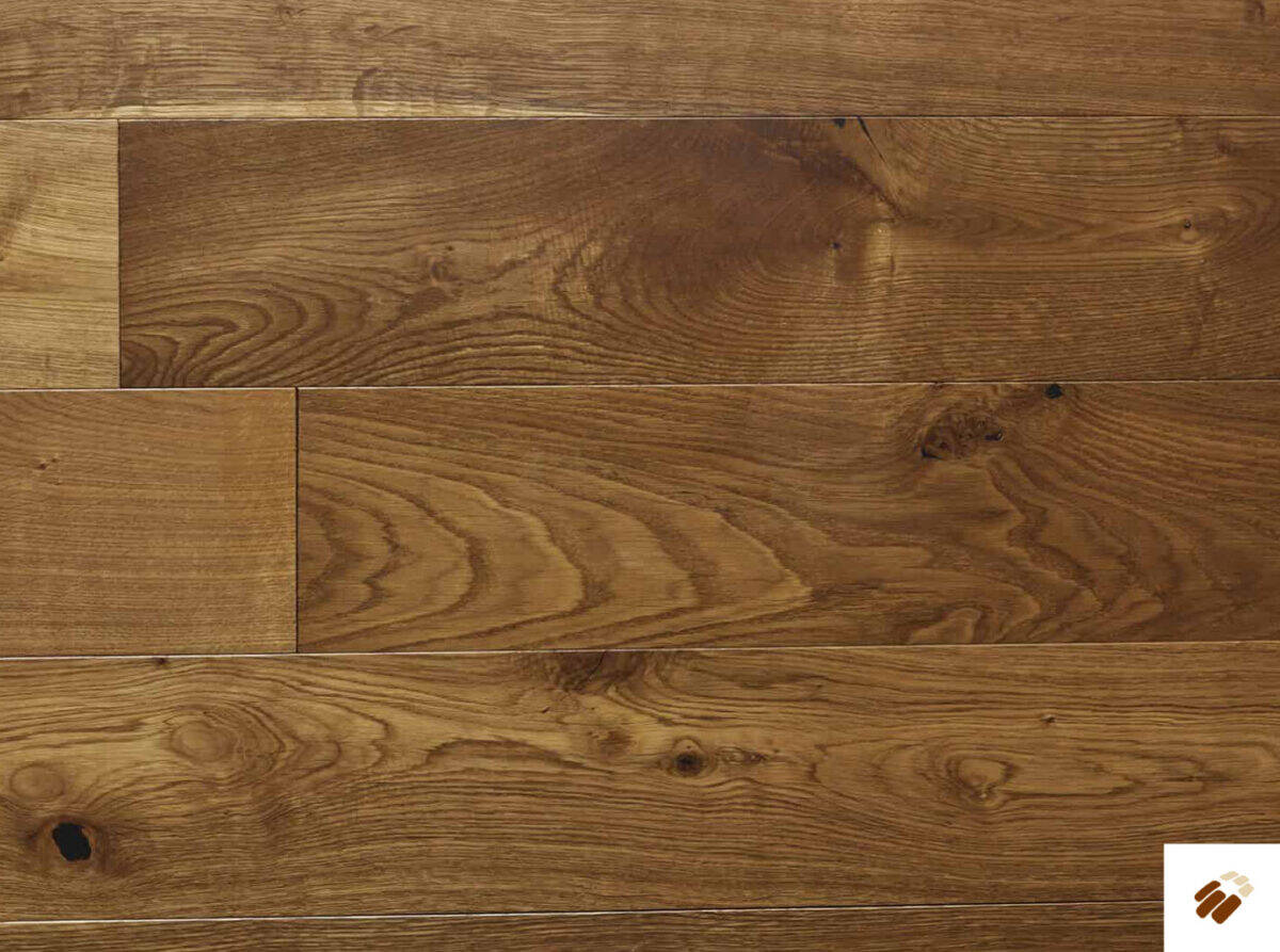 Brooks Floor: Blenheim Traditional M2003 Oak Smoked & UV Oiled (18/3 x ...