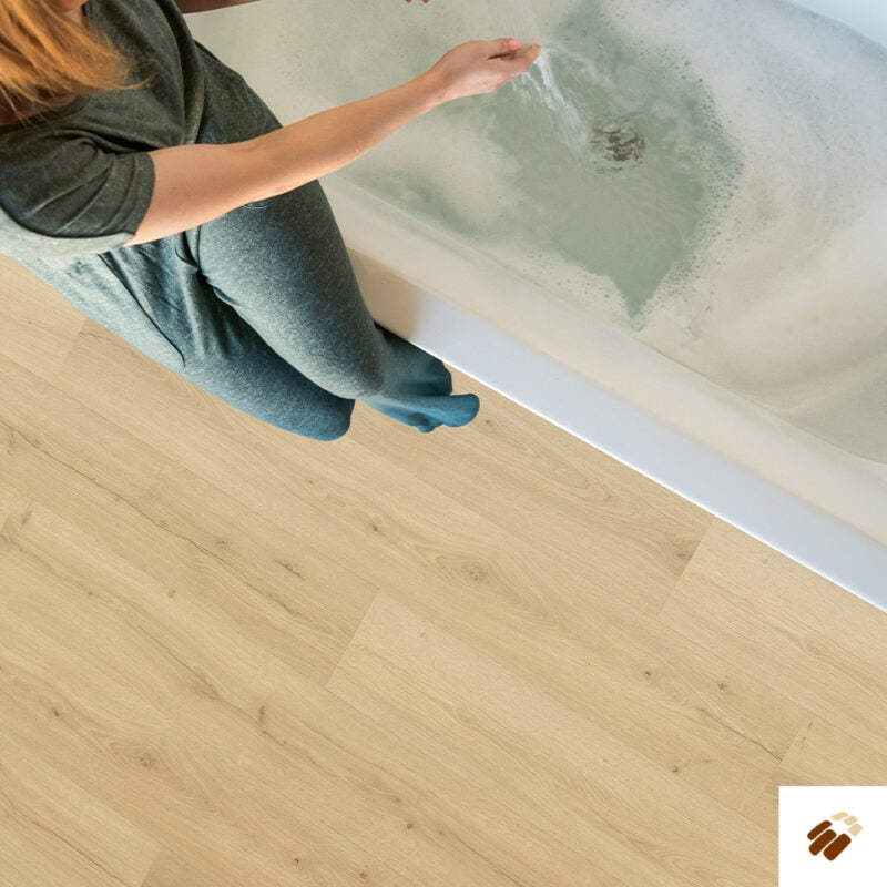 Quick-step: Alpha LVT – Bloom | AVMPU40319 Brushed Oak Beige - flooringdirect2u.com