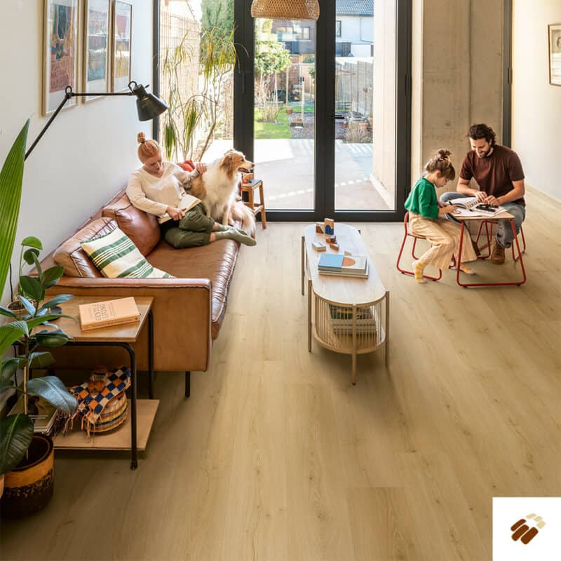 Quick-step: Alpha LVT – Bloom | AVMPU40318 Brushed Oak Honey - flooringdirect2u.com